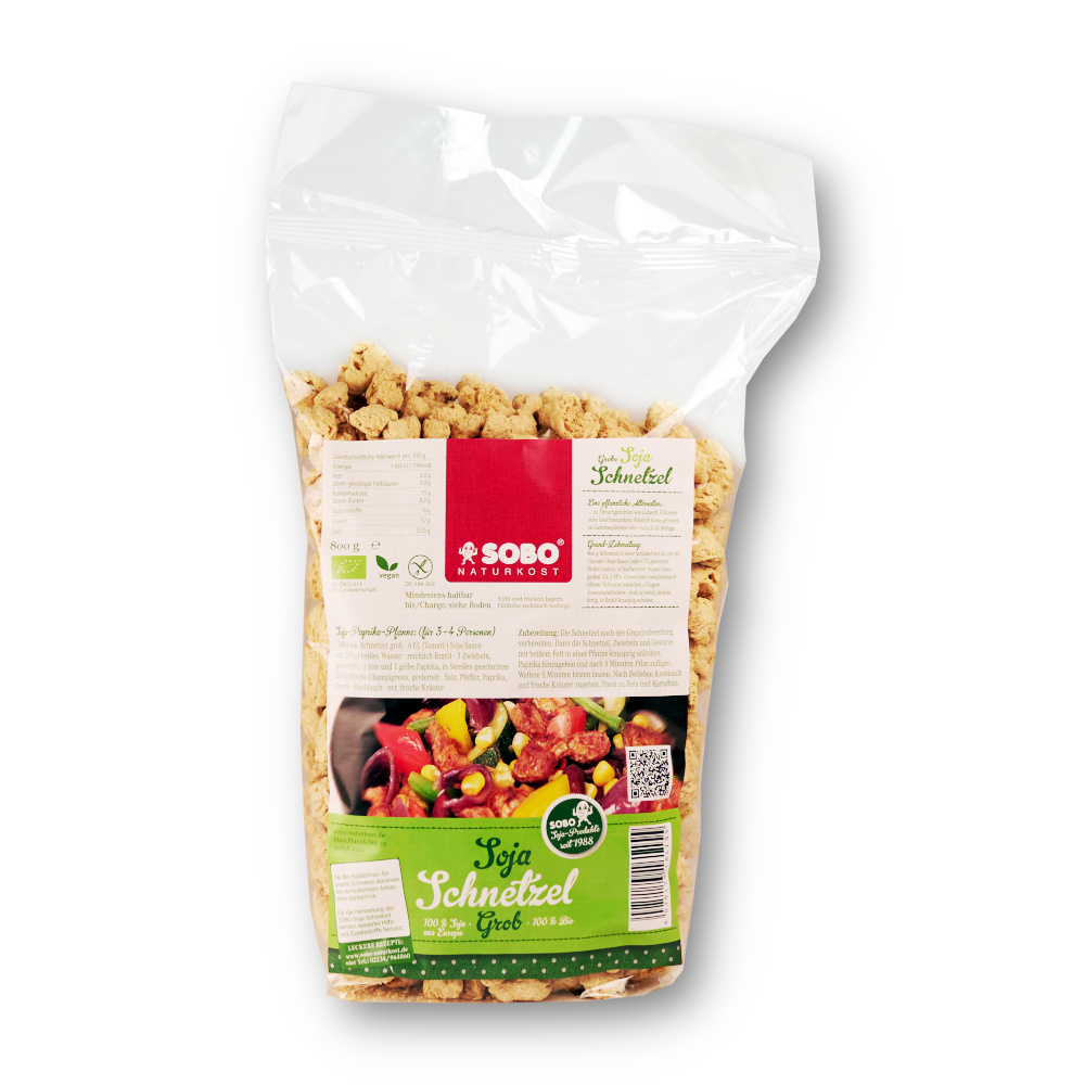 Vegan and Organic Soy Chunks 800g