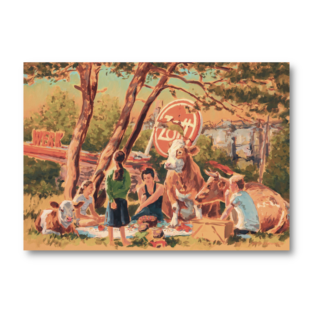 Poster 'Little Picnic IV' | Hartmut Kiewert