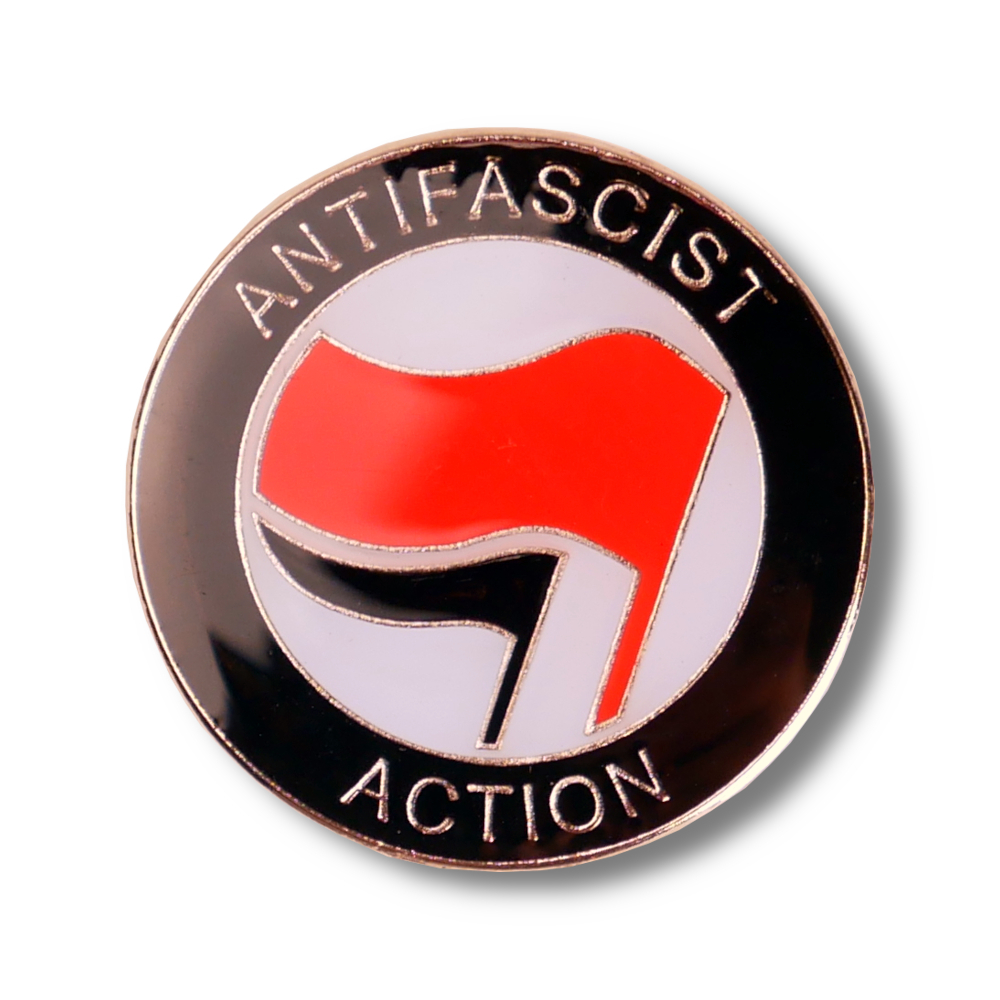 Antifascist Action - Pin (made in germany)